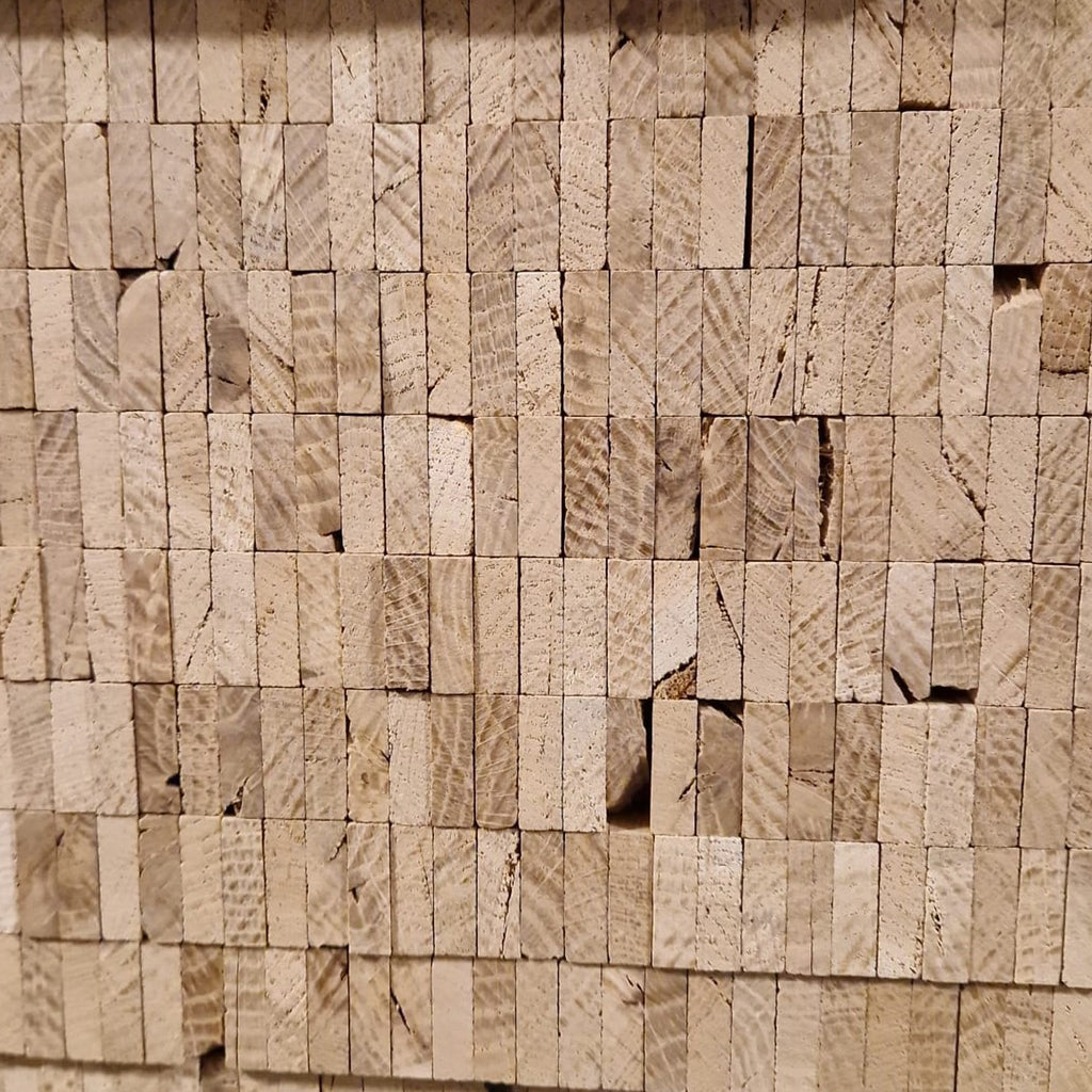 Holz-Klötzchen - Eiche rustikal – Crealive by Aliverti